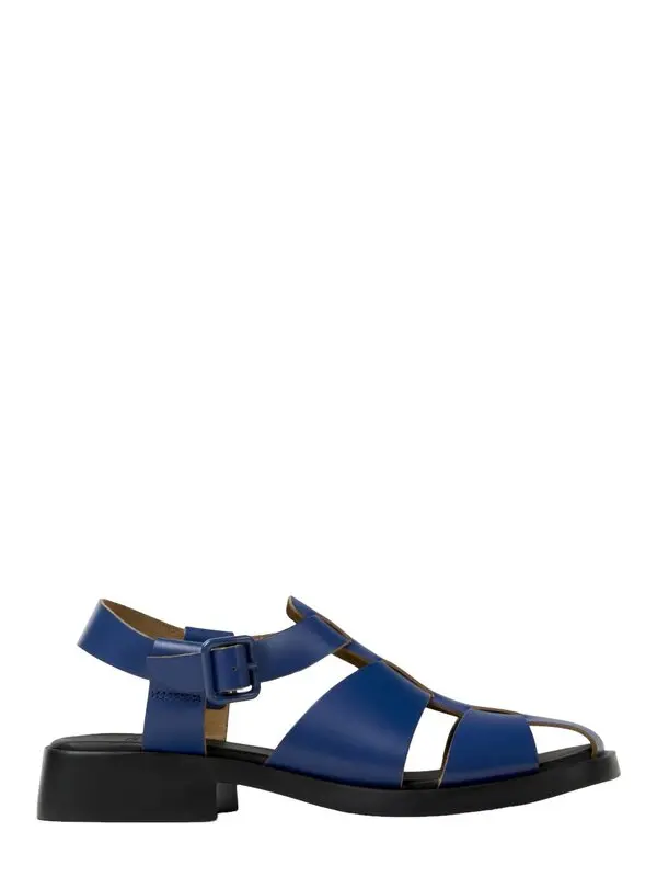 Camper Heeled Sandal - Blue