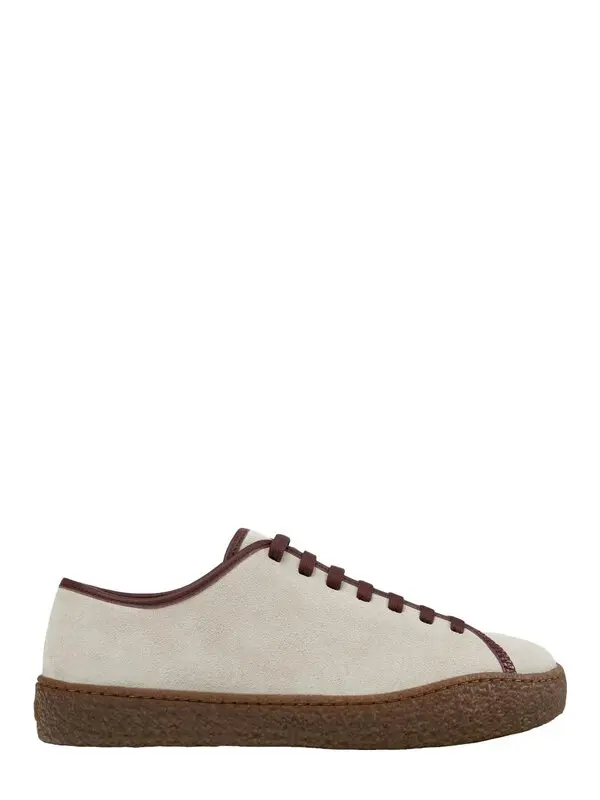 Camper Suede Lace-up Sneakers - Beige