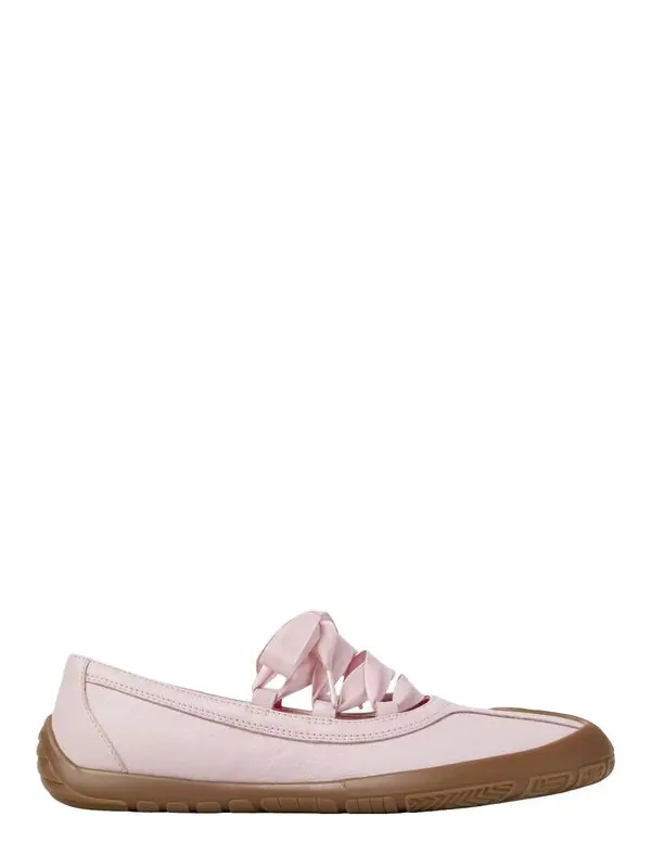 Camper Peu Path+ Striped Recycled Polyester Ballerinas - Pink