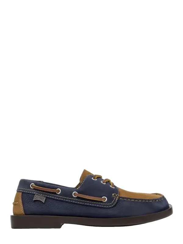 Camper Twins Nubuck Boat Shoes - Multicolor