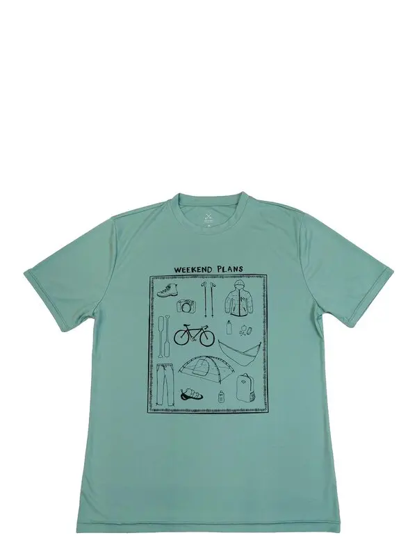 COALATREE Quick Dry Short-sleeve T-shirt - Aquifer