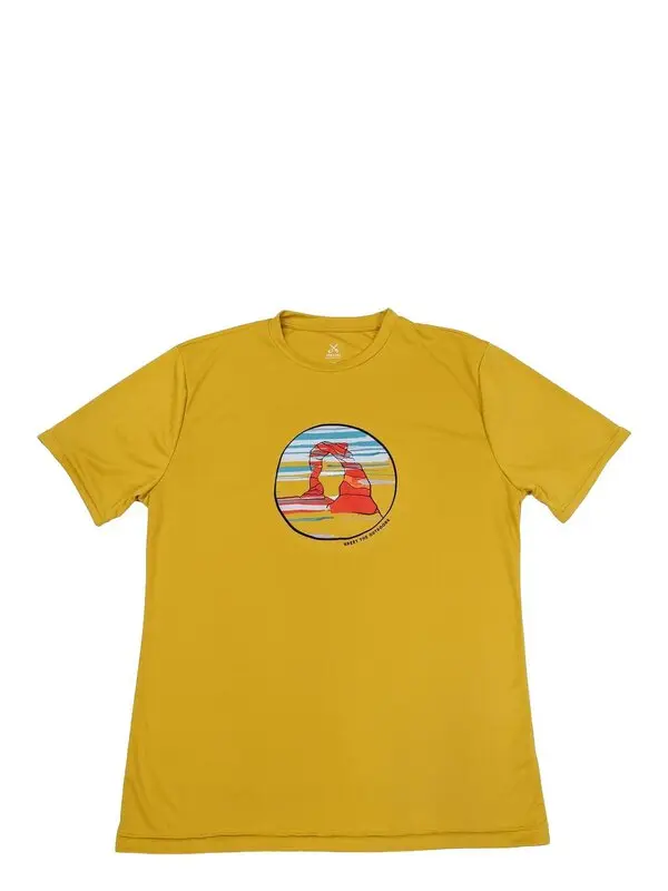 COALATREE Quick Dry Short-sleeve T-shirt - Arch Honey