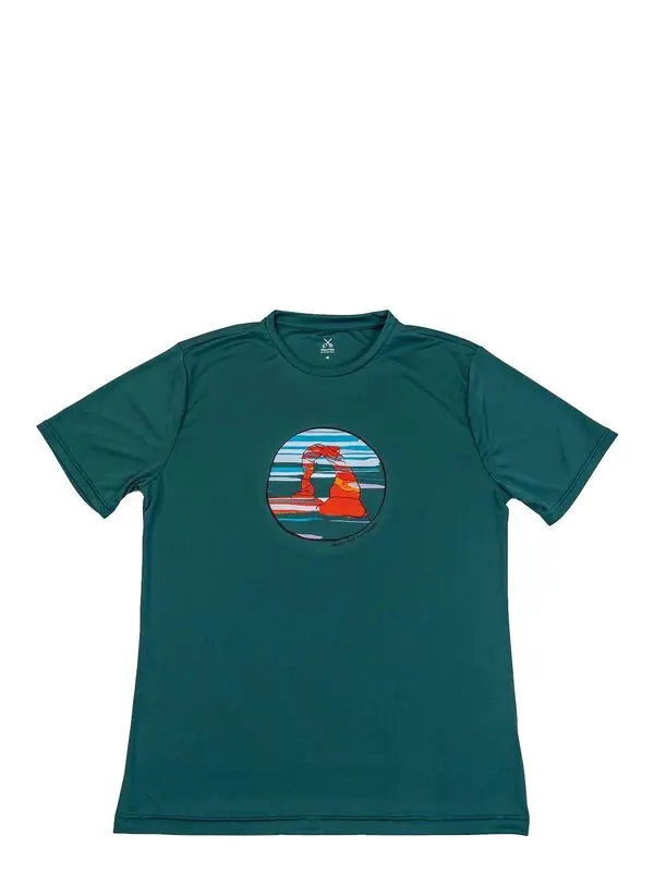 COALATREE Quick Dry Short-sleeve T-shirt - Pacific