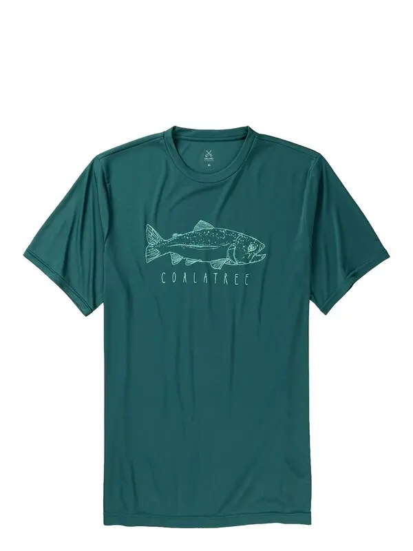 COALATREE Quick Dry Short-sleeve T-shirt - Pacific