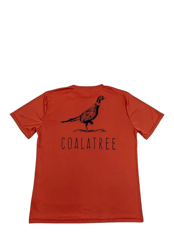 COALATREE Quick Dry Short-sleeve T-shirt - Pheasant Brick