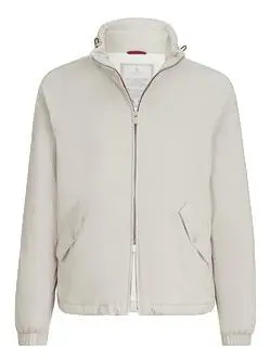 Brunello Cucinelli Outerwear Jacket With Packable Hood - Panama