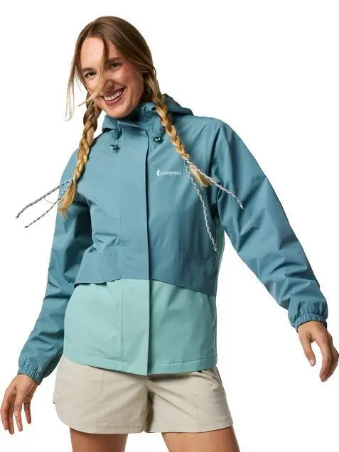 COTOPAXI Rayu Rain Jacket - Everglade And Tide Pool