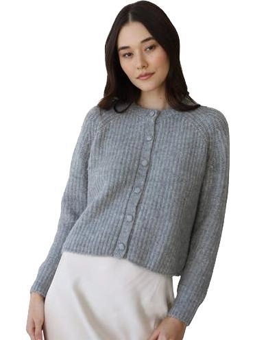 Callahan Cardigan - Heather Grey