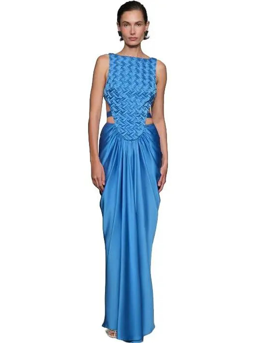 ET OCHS Magdalen Gown - Ocean