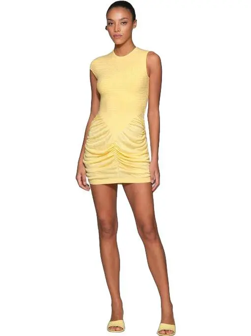 ET OCHS Ingrid Knit Mini Dress - Butter