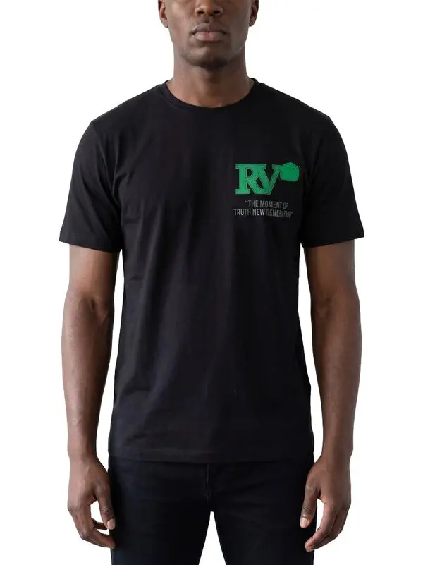 ROBERTO VINO Truth Slim Fit Tee - Black