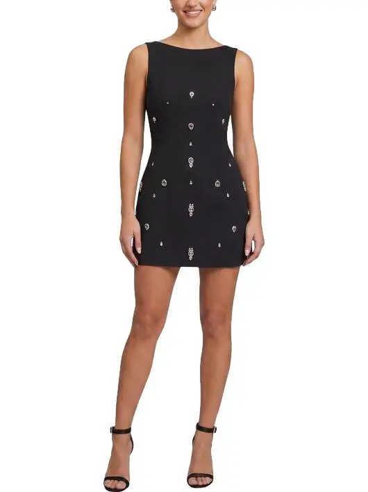 Rachel Rachel Roy Celice Beaded Mini Dress - Black