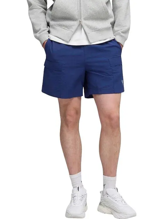 PUMA Relaxed Fit Cargo Shorts - Blue Jewel