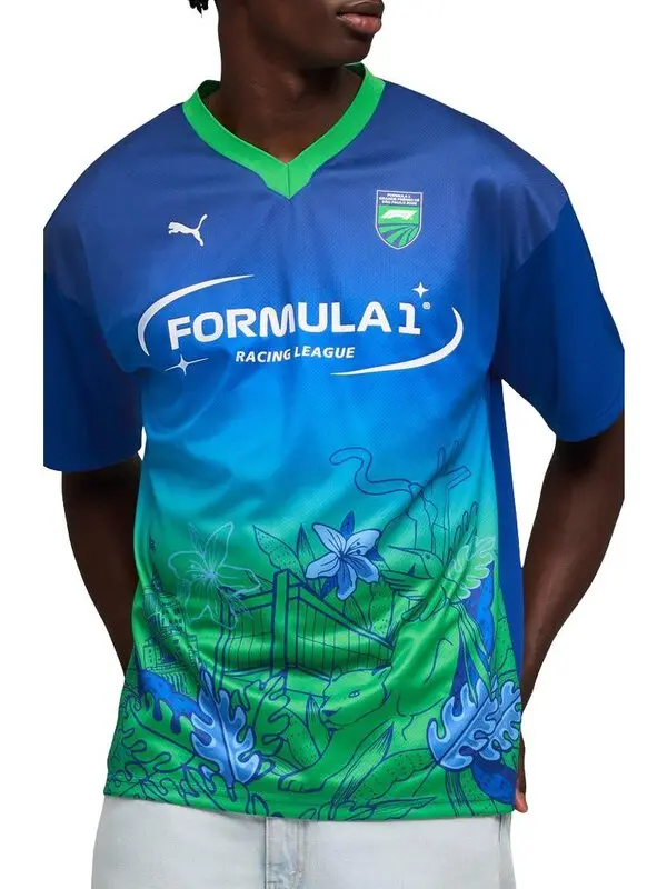 PUMA F1 Brazil Jersey - Festive Blue