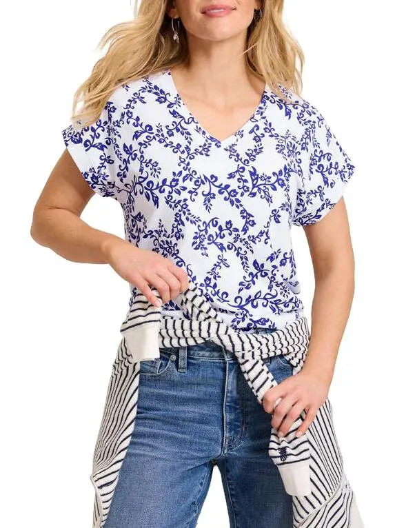 Tommy Bahama Printed Relaxed Shirt - White