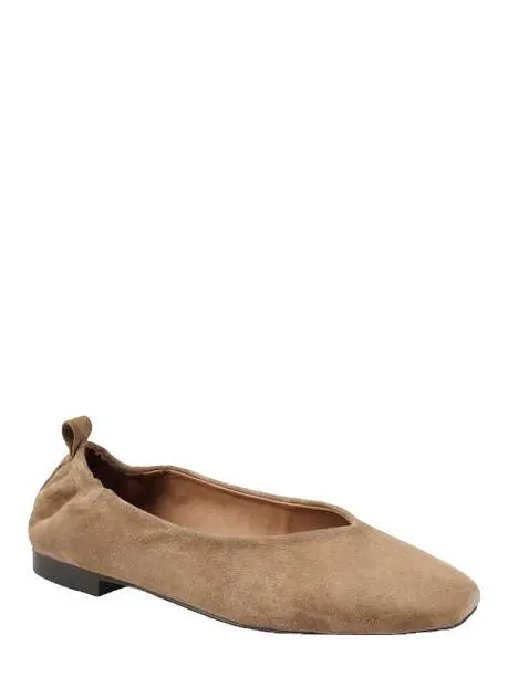 ARTISAN CRAFTED BY ZIGI Chaplinn Flat - Taupe Suede