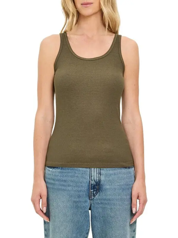 Michael Stars Breken Boyfriend Tank - Caper