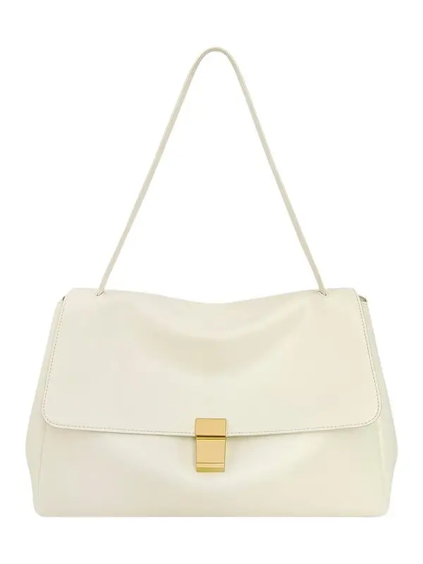Jw Pei Hilary Faux Leather Shoulder Bag - White