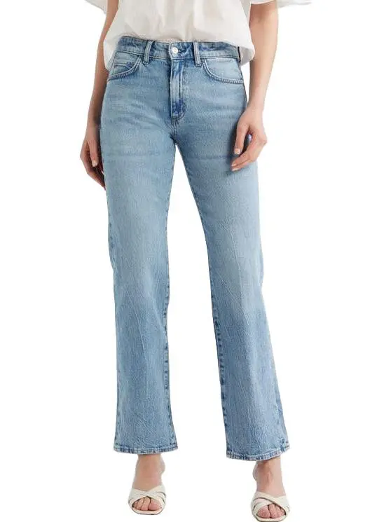 BOSS Parkway Slim Straight-leg Jeans - Blue