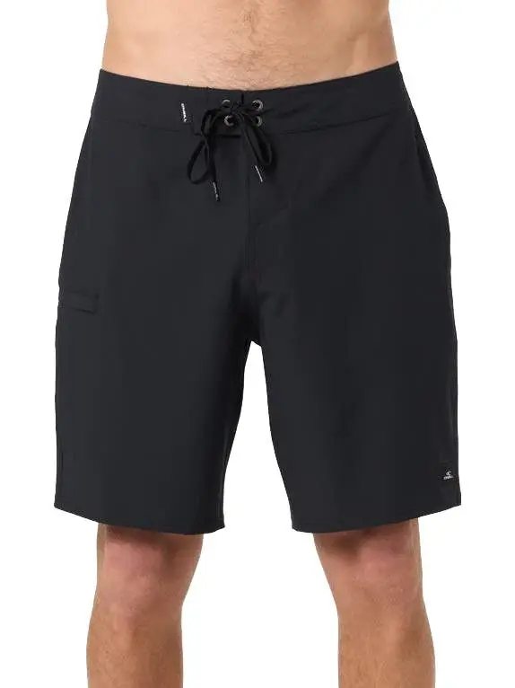 O'Neill Hyperfreak Heat Solid Board Shorts - Black