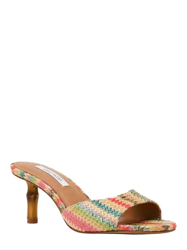 Steve Madden Kahlea Raffia Sandal - Raffia Multi