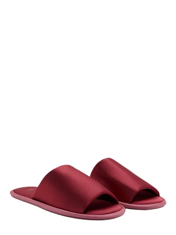 Mango Slide Slipper - Wine