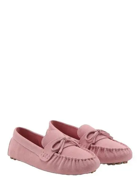 Mango Moc Toe Loafer - Pink