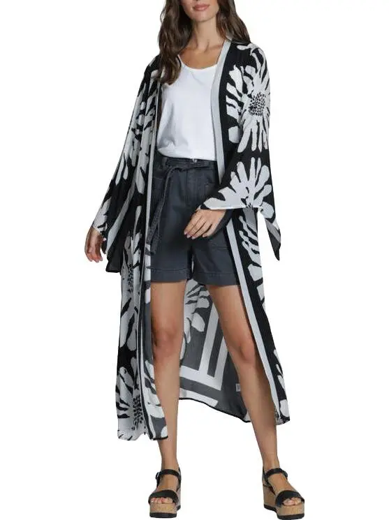 APNY Print Duster - Blackwhite
