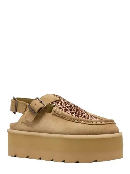 Clarks Slingback Mule - Maple Combination