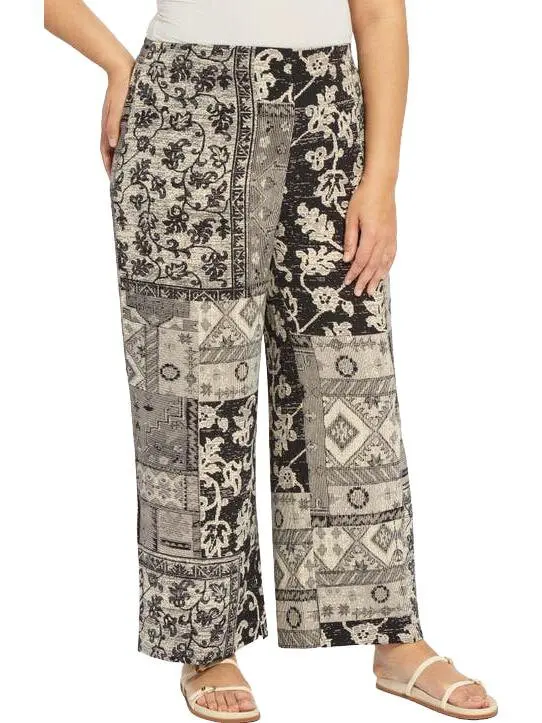 Lyssé Genesis Mixed Print Stretch Woven Pants - Casa De Musica