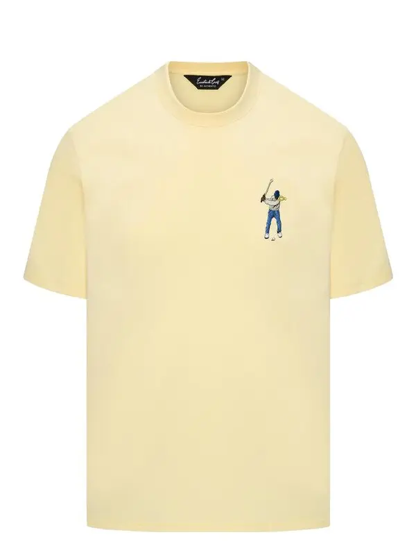 EASTSIDE GOLF Core Swingman T-shirt - Mellow Yellow
