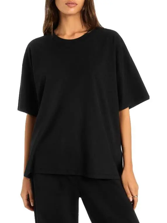 Vitamin A® Oversized Boyfriend T-shirt - Black