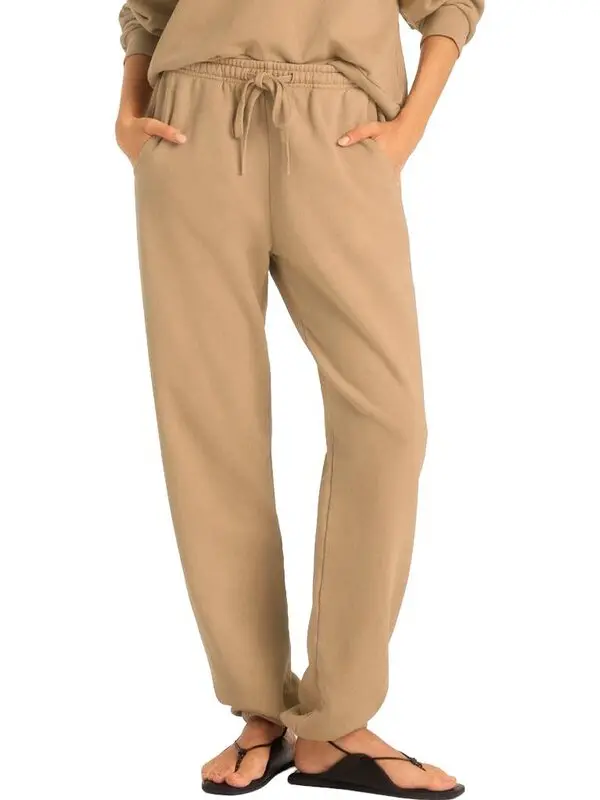 Vitamin A® Classic Cotton Sweatpants - Latte