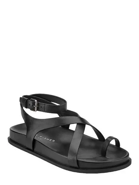 Marc Fisher Bevy Ankle Strap Sandal - Black