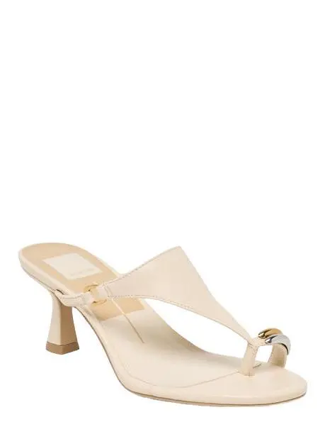 Dolce Vita Toe Loop Sandal - Bone Leather