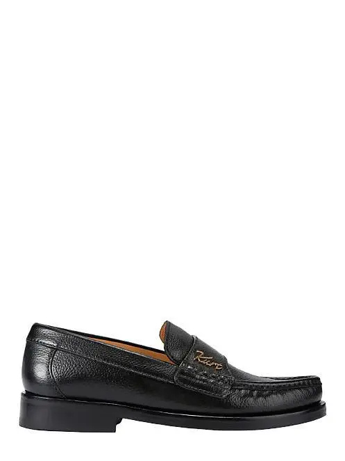 Kurt Geiger Limehouse Leather Loafers - Black