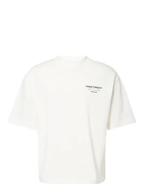 THE COUTURE CLUB Hotel De Couture Relaxed-fit Cotton T-shirt - Offwhite