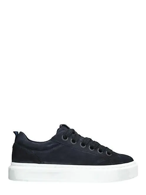 CLEENS Ace Suede Trainers - Navy