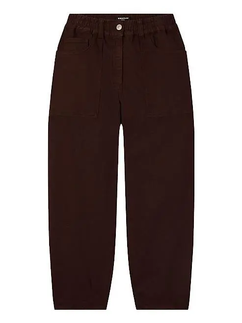 Whistles Barrel-leg Denim Jeans - Grey