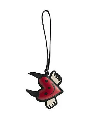 Zadig&Voltaire Devilish Heart Leather Bag Charm - Power