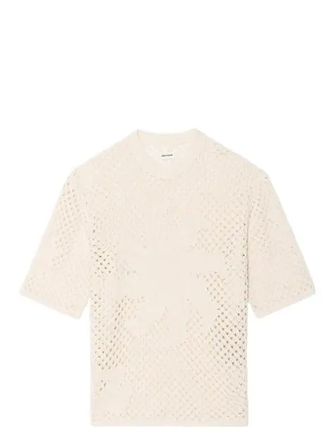 Zadig&Voltaire Malyna Crochet Jumper - Ecru