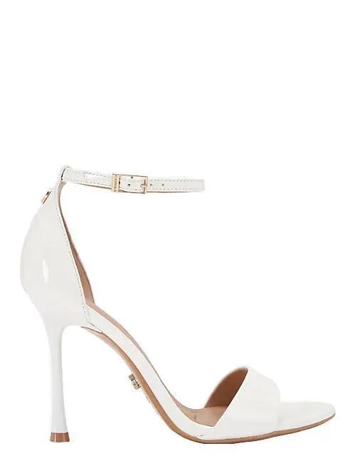 Carvela Incanto Faux-leather Heeled Sandals - White