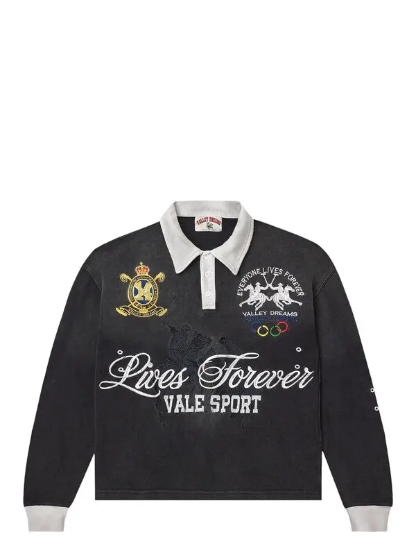 VALE FOREVER Rock Rugby - Black