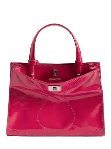 Zadig&Voltaire Jack Mini Vintage Patent Bag - Podium