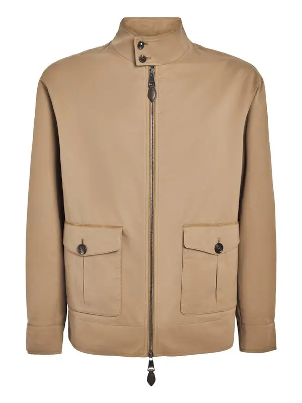 Purdey Cotton Dunfee Driving Coat - Brown