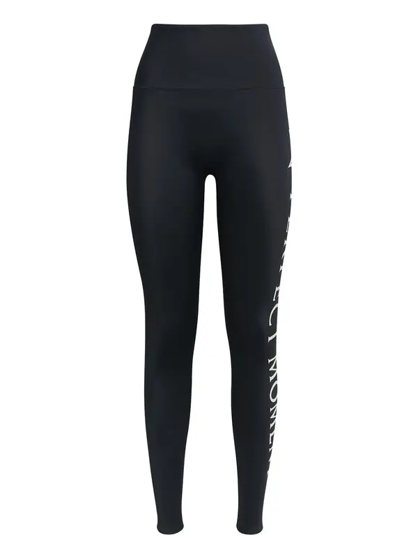 Perfect Moment Logo Leggings - Black