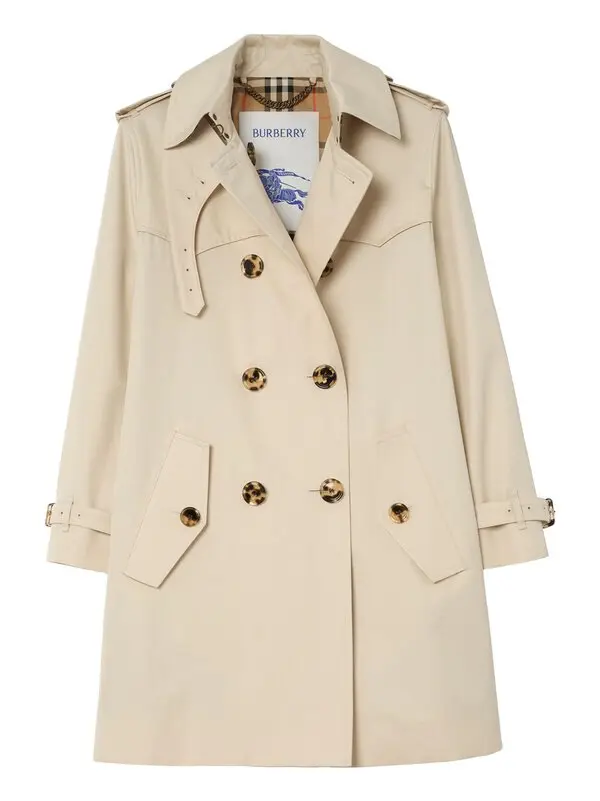 Burberry Cotton Summerside Trench Coat - Beige