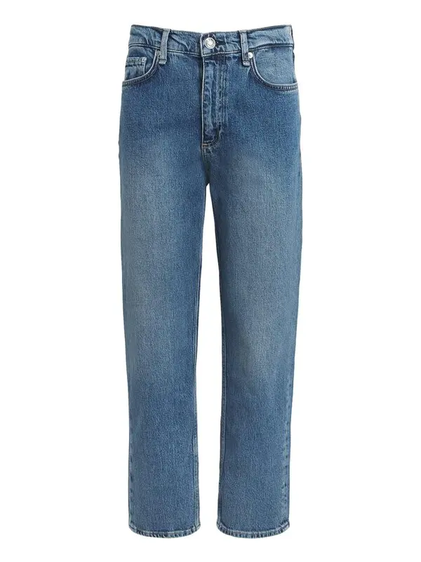 Rag & Bone Harlow Straight Leg Jeans - Blue