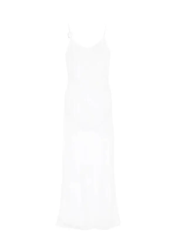 Oseree Crystal-embellished Maxi Dress - White