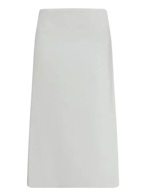 RIER Bonded Mid Skirt - White
